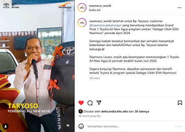 Kisah Taryoso Petani Pekalongan Beli 1 Mobil di Nasmoco Malah Dapat Dua